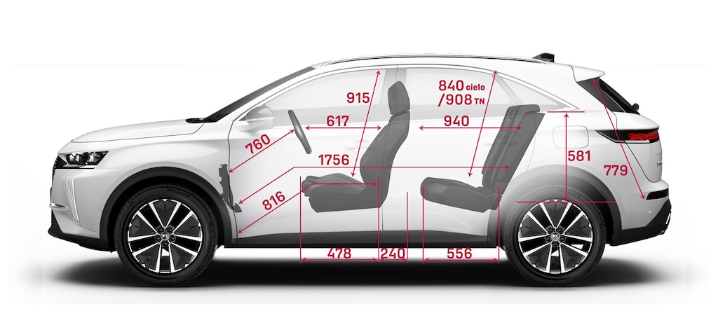 DS 7 Technologie | Caractéristiques | Dimensions | DS Automobiles FR